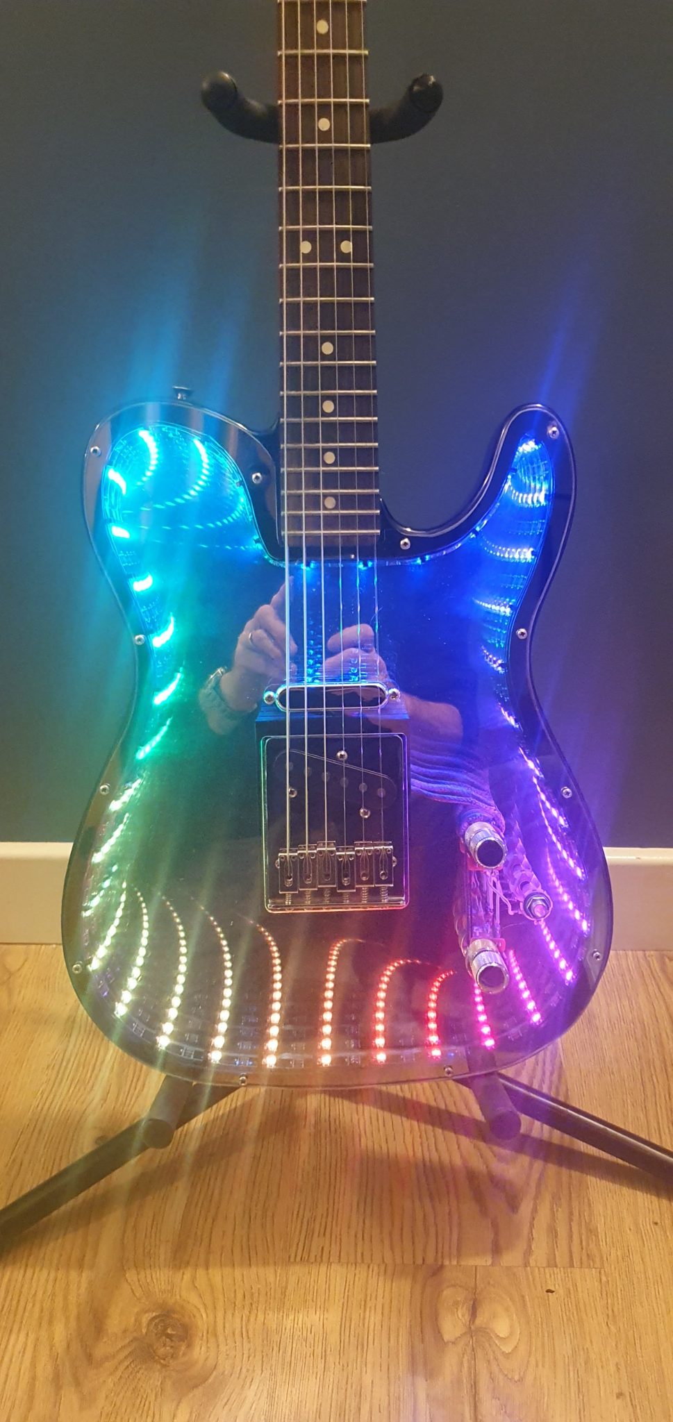 Fender Player Telecaster Infinity Mirror Guitar – maton design